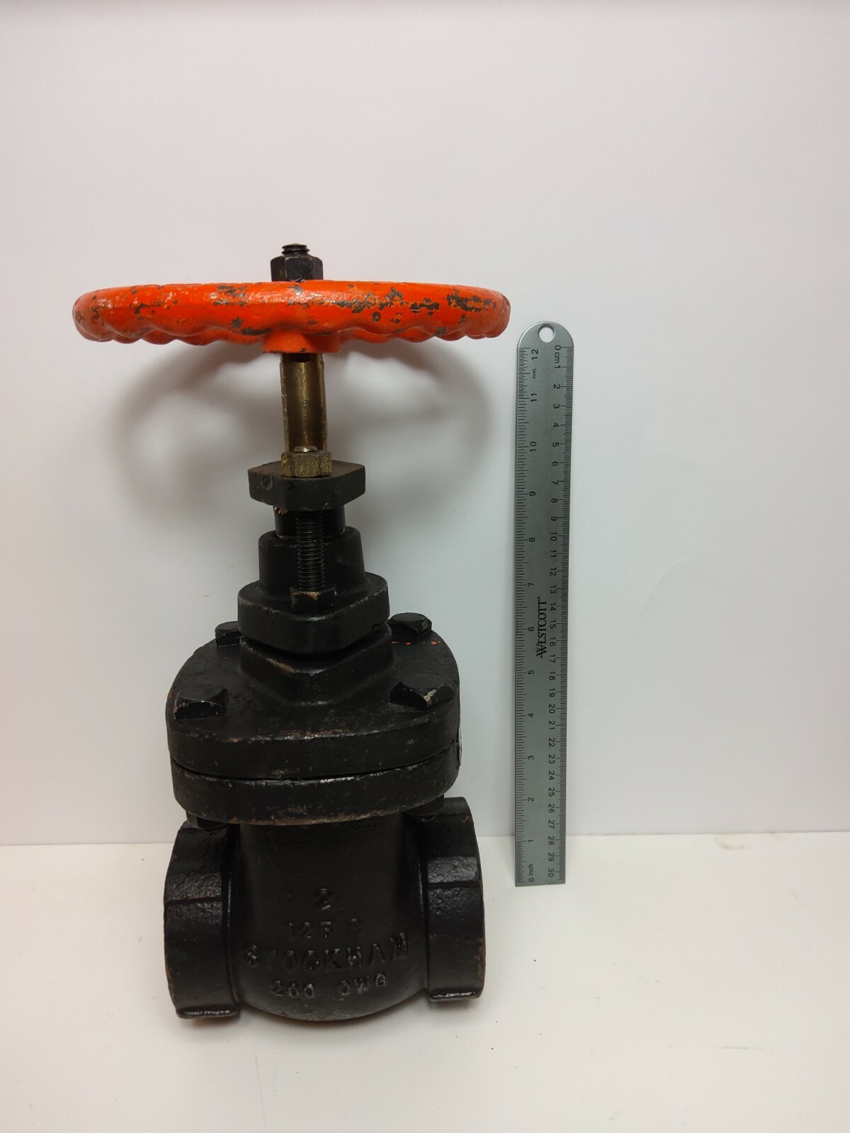 STOCKHAM GATE VALVE G608 2" THREADED (NOS) | eBay