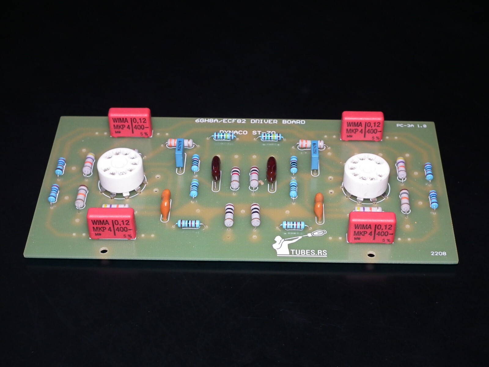 DYNACO ST-70 6GH8 6GH8A Complete Stuffed Driver board PC-3 Phenolic ...