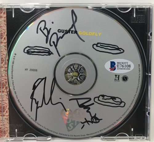 GUSTER Signed GOLDFLY CD Ryan Miller Adam Gardner Brian Rosenworcel ...