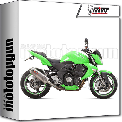 MIVV 2 EXHAUST OVAL KAWASAKI Z 1000 Z1000 2007 07 2008 08 2009 09 | eBay