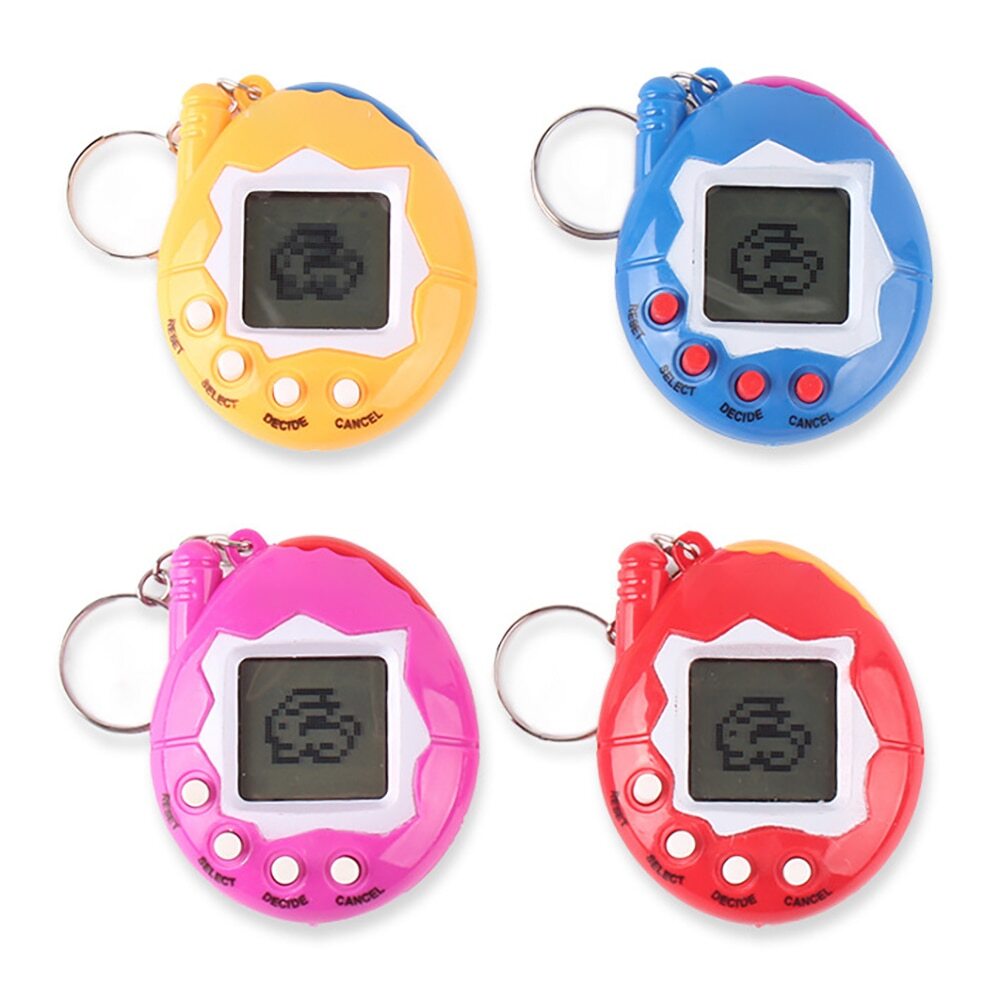 Virtual Pet Keychain Charm Strap Electronic Digital Animal For Kids ...