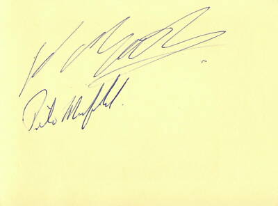 PETE MUIRFIELD - JOCKEY - ORIGINAL AUTOGRAPH | eBay UK