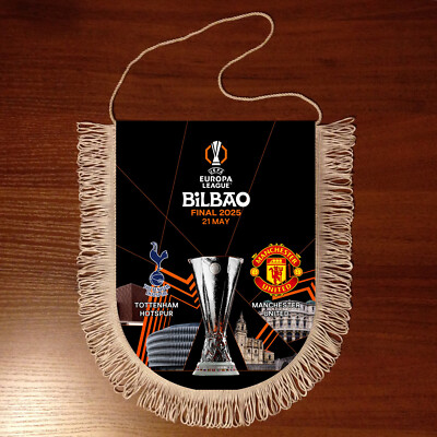Pennant Tottenham Hotspur - Manchester United England Final 2025 | eBay