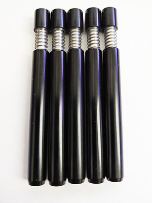 Self Cleaning Metal One Hitter (Pack of 5 Black) Spring Loaded Dugout ...