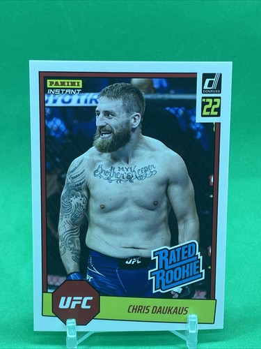 CHRIS DAUKAUS RC 2022 Panini Instant /492 UFC Rated Rookie Retro #10 | eBay