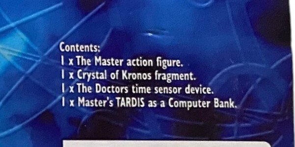 Doctor Who Time Monster Master w TARDIS as Computer Bank Action Figure ...