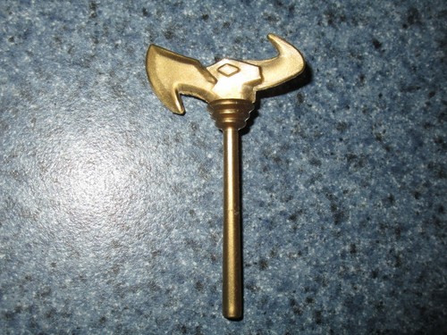 Hasbro Visionaries Darkstorm Figure GOLD AXE Part Lot Weapon Accessory ...