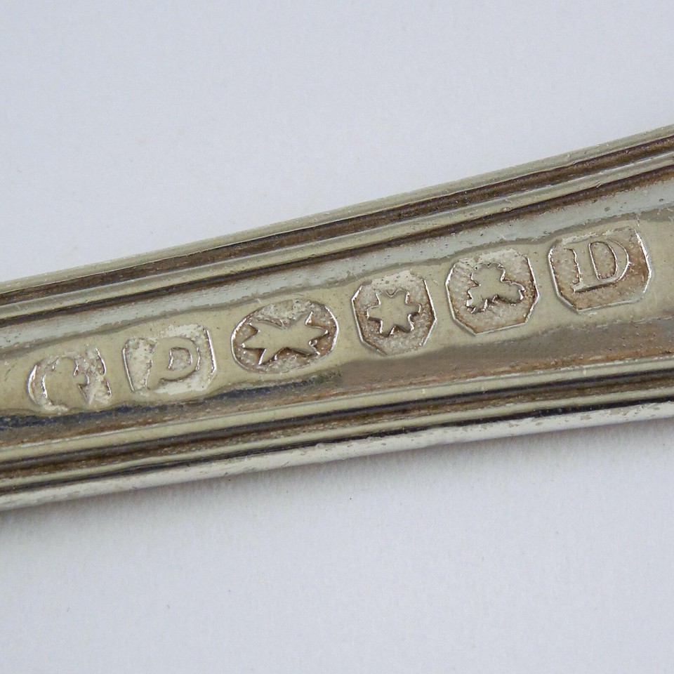 KINGS PATTERN LARGE STUFFING SERVING SPOON - Old Hallmarks SILVER Plate ...