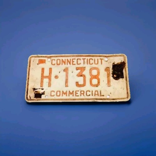 2000 CONNECTICUT COMMERCIAL LICENSE PLATE | eBay