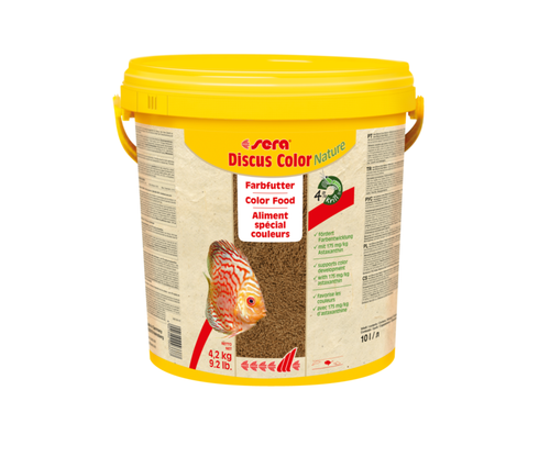 Sera Discus Color Nature - Soft Granules Fish Food for all Discus 4.2Kg ...