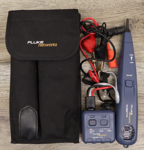 Fluke Networks Pro3000 Probe and Toner Kit | eBay