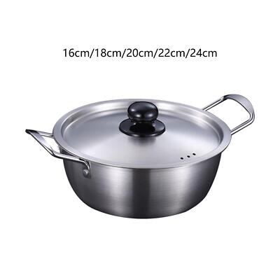 Korean Ramen Cooking Pot Kitchen Cookware Large Capacity ...