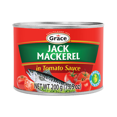 Grace Jack Mackerel in Tomato Sauce - 7.05oz (6 Tins) | eBay