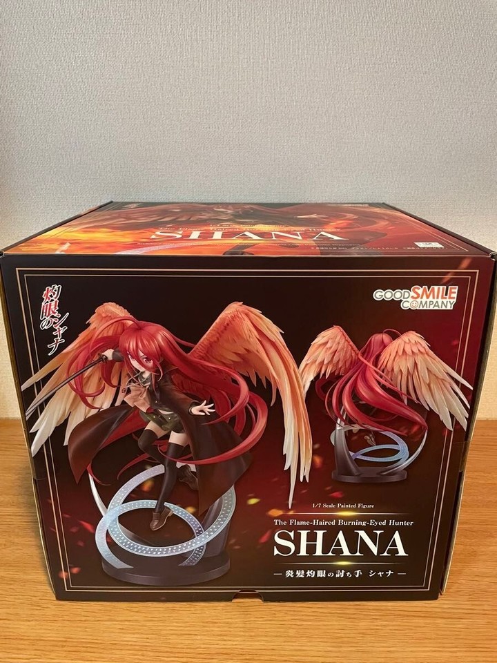 Shakugan no Shana The Flame-Haired Burning-Eyed Hunter Shana 1/7 Figure ...