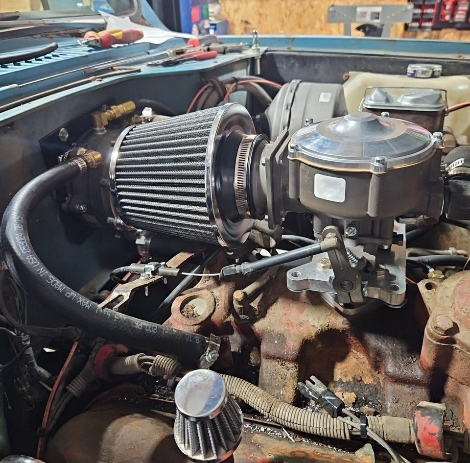 Complete Propane Conversion Kit For Holley 2 Barrel Small Big Block V6 ...