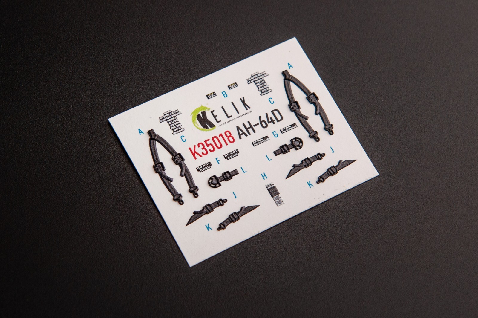 AH-64D Apache interior 3D decals for Takom kit 1/35 Kelik K35018 | eBay UK