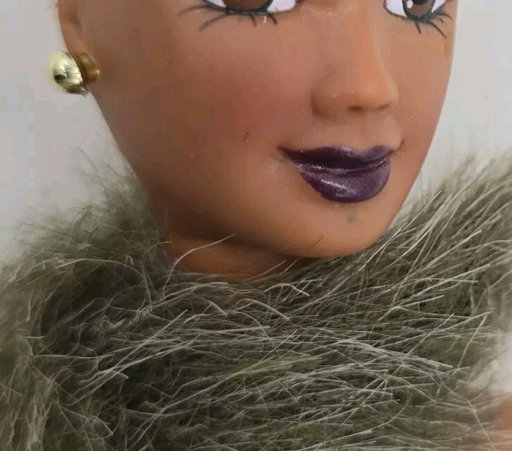 Orig. Candi Fur Neck Wrap Replacement Jason Wu Doll Integrity Hamilton ...