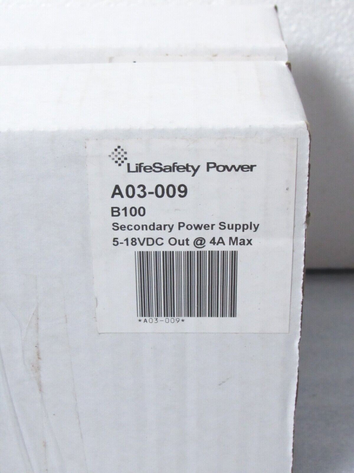 LifeSafety Power A03-009 B100 Secondary Power Supply Module [CTOKT] | eBay