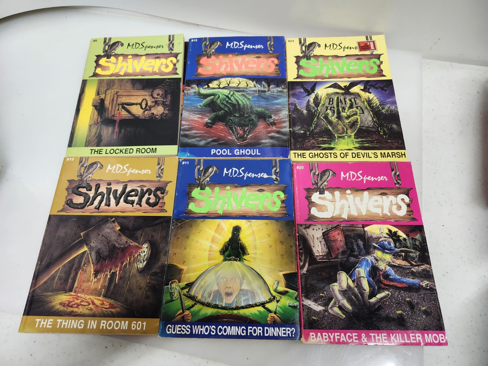 VTG Shivers Book Lot of 14 PB Books 1990s Children's Horror | eBay