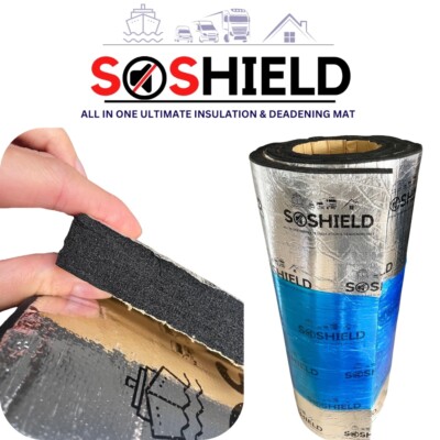 20mm Marine Waterproof Insulation, Boat Engine Soundproofing, SOSHIELD ...
