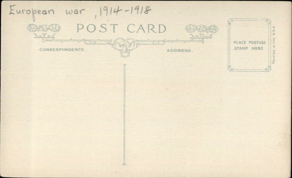 WWI US Propaganda Eagle Holding American Flag Bernhardt Wall Postcard ...