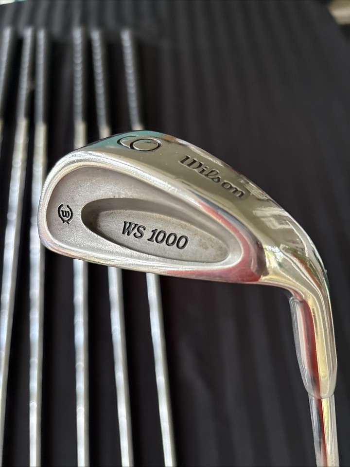 Wilson WS 1000 Iron Set 3-9 Steel Shafts | eBay