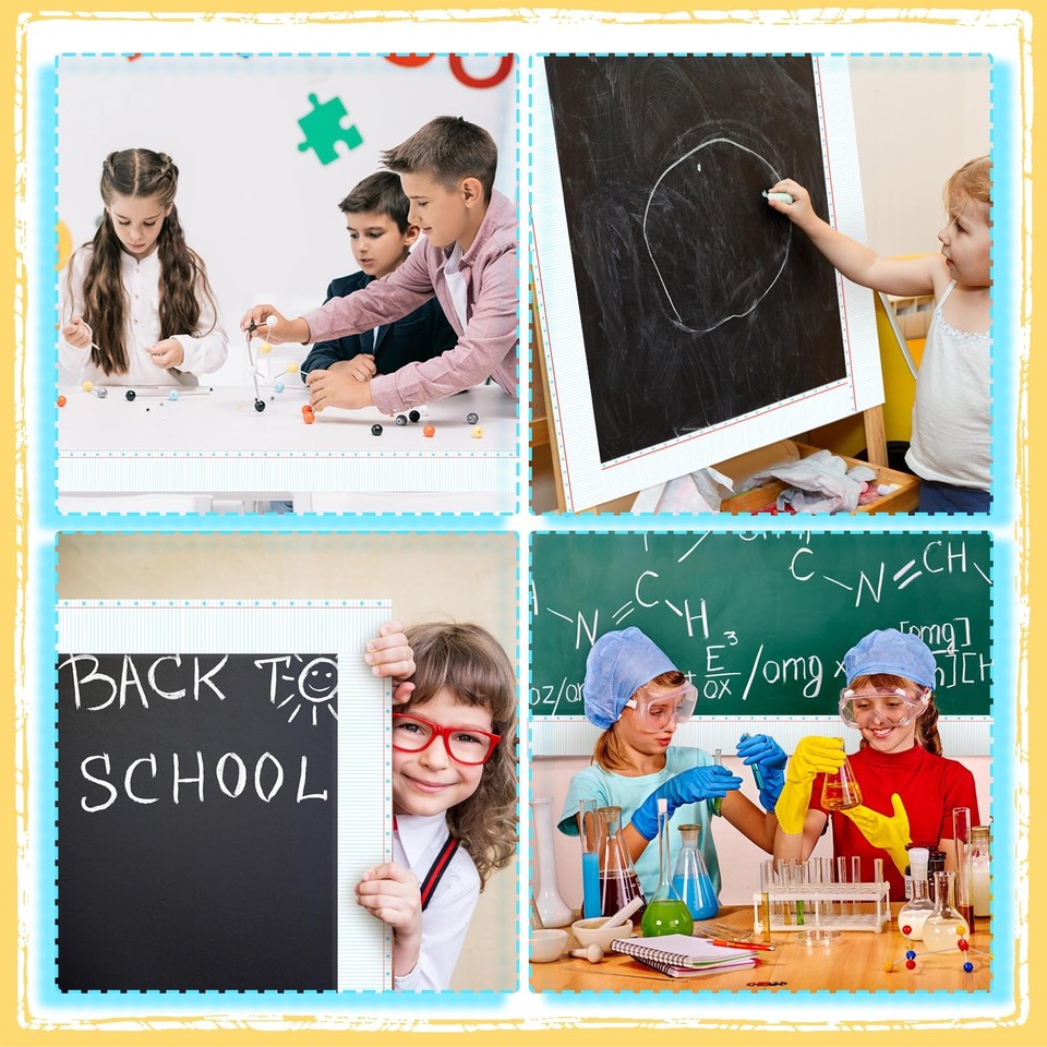 120ft Notebook Paper Pattern Bulletin Board School Classroom Style ...
