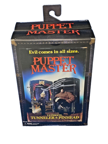 NECA Puppet Master Ultimate Tunneler & Pinhead Figures Signed by ...