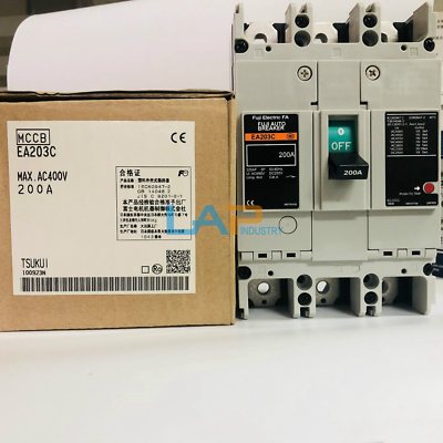 1PCS NEW FOR FUJI EA203C 3P 200A Circuit Breaker | eBay