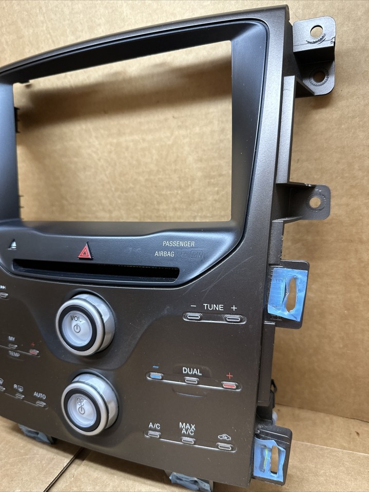 2011-2014 Ford Edge Radio Face Climate Control Panel Bezel DT4T-18A802 ...