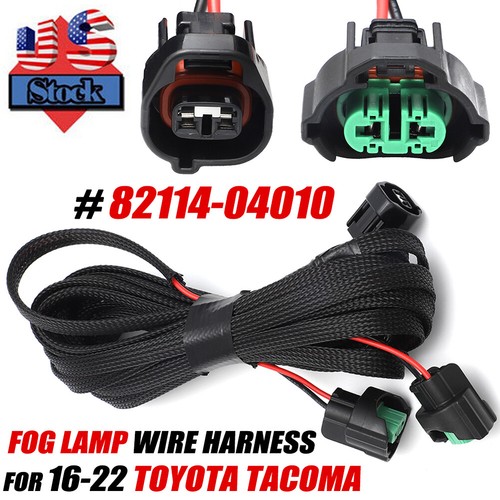 For 2016-2022 Toyota Tacoma Fog Lamp Wire Harness Assembly 82114-04010 ...