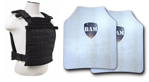 Level IIIA 3A Body Armor FLAT | ArmorCore Bullet Proof Plate Carrier ...