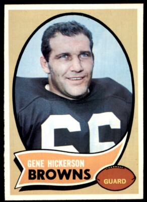 1970 Topps NM-MT Gene Hickerson #233 | eBay