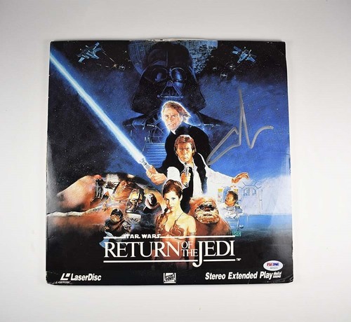 George Lucas Star Wars Return of Jedi Autographed Signed Laserdisc PSA ...