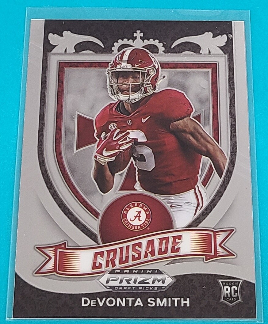 2021 Prizm DP RC CRUSADE #165 DeVonta Smith Alabama Football Card S4 | eBay