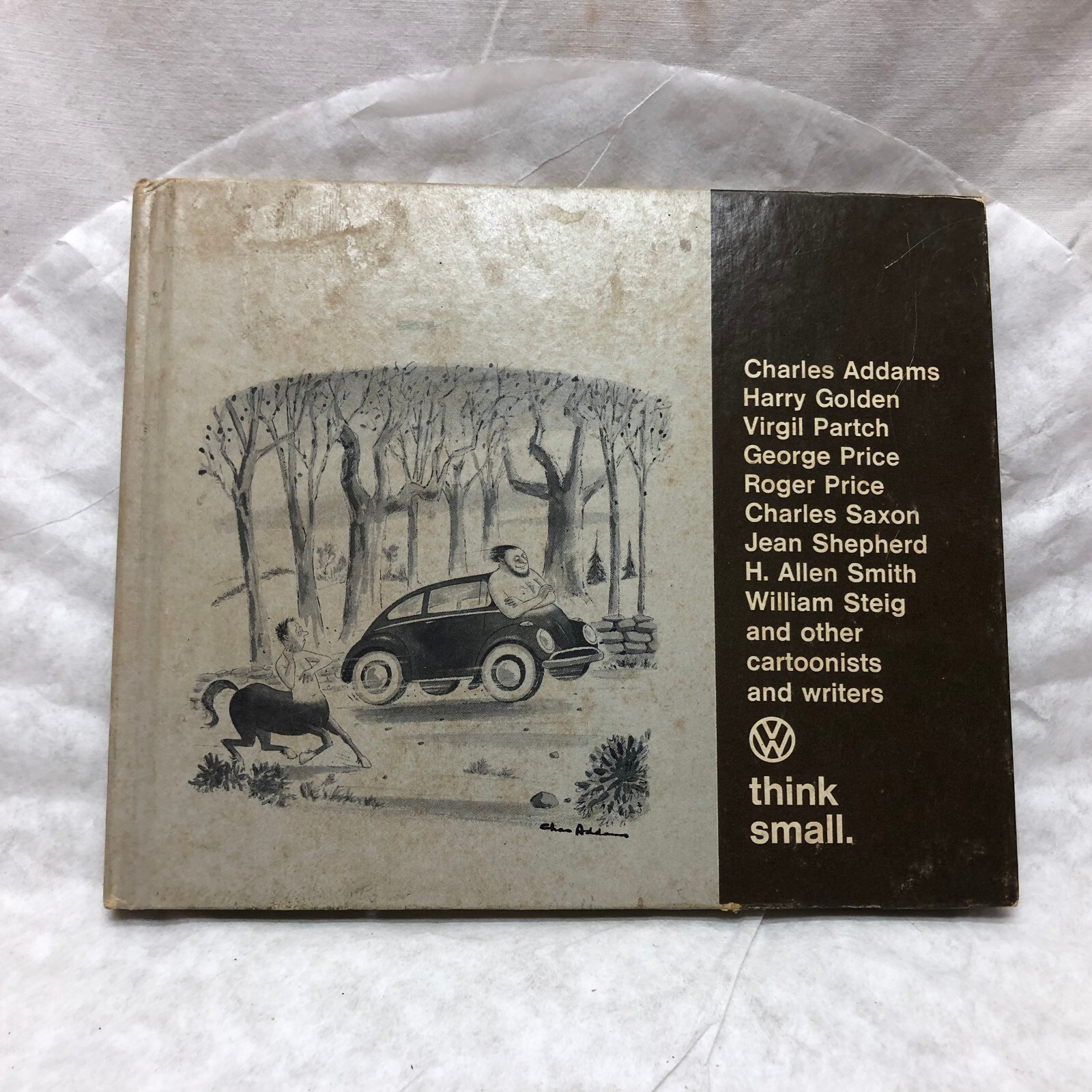 Volkswagen Dealer VW Think Small Book 1967 Advertising HC Charles ...