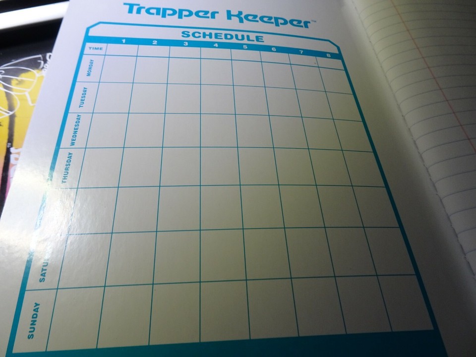 Mead Trapper Keeper Snapper Trapper Composition Book Wide Ruled 80 ...