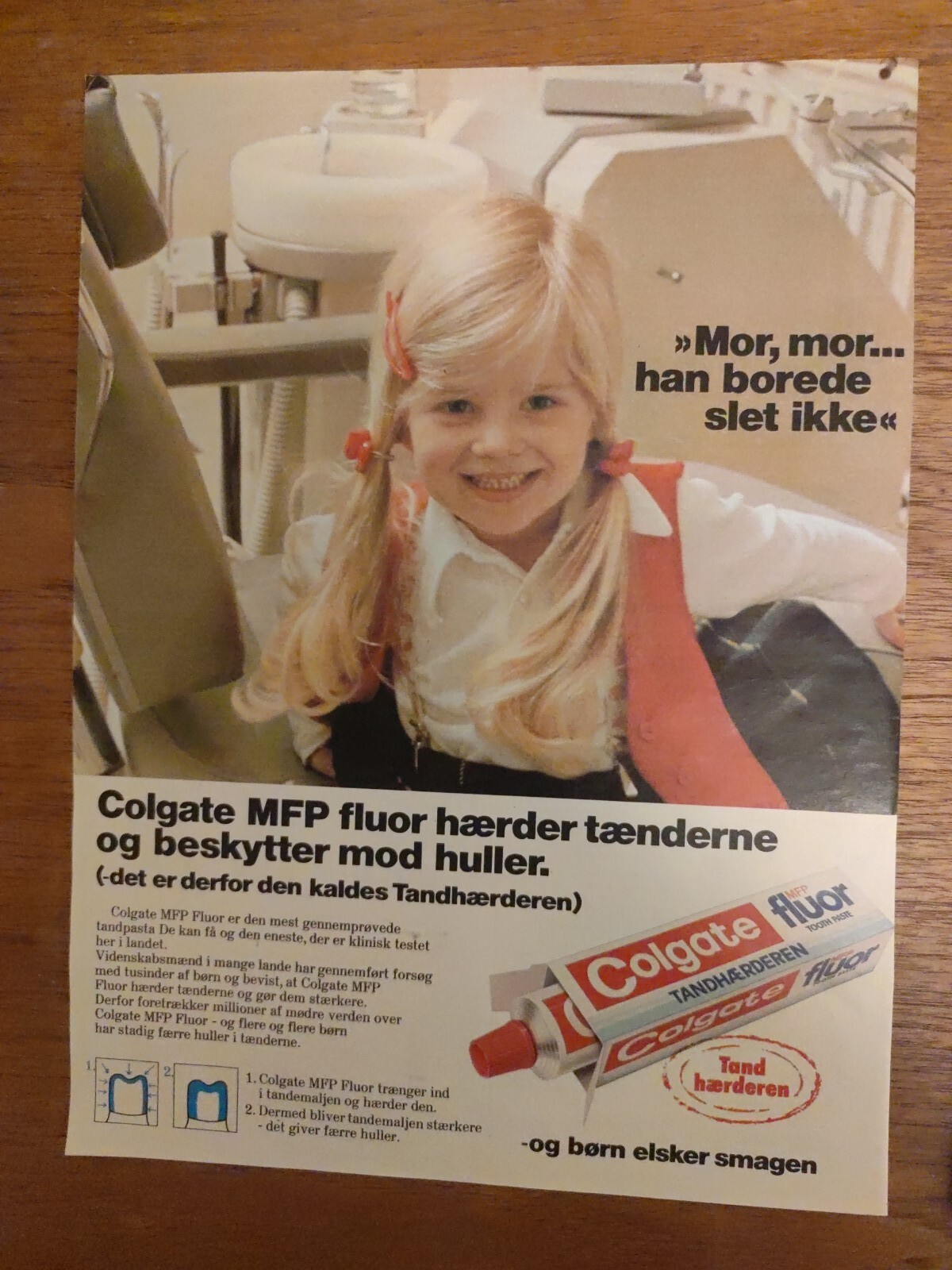 COLGATE Toothpaste Danish Magazine Ads Clippings from 1970s VERY RARE ...