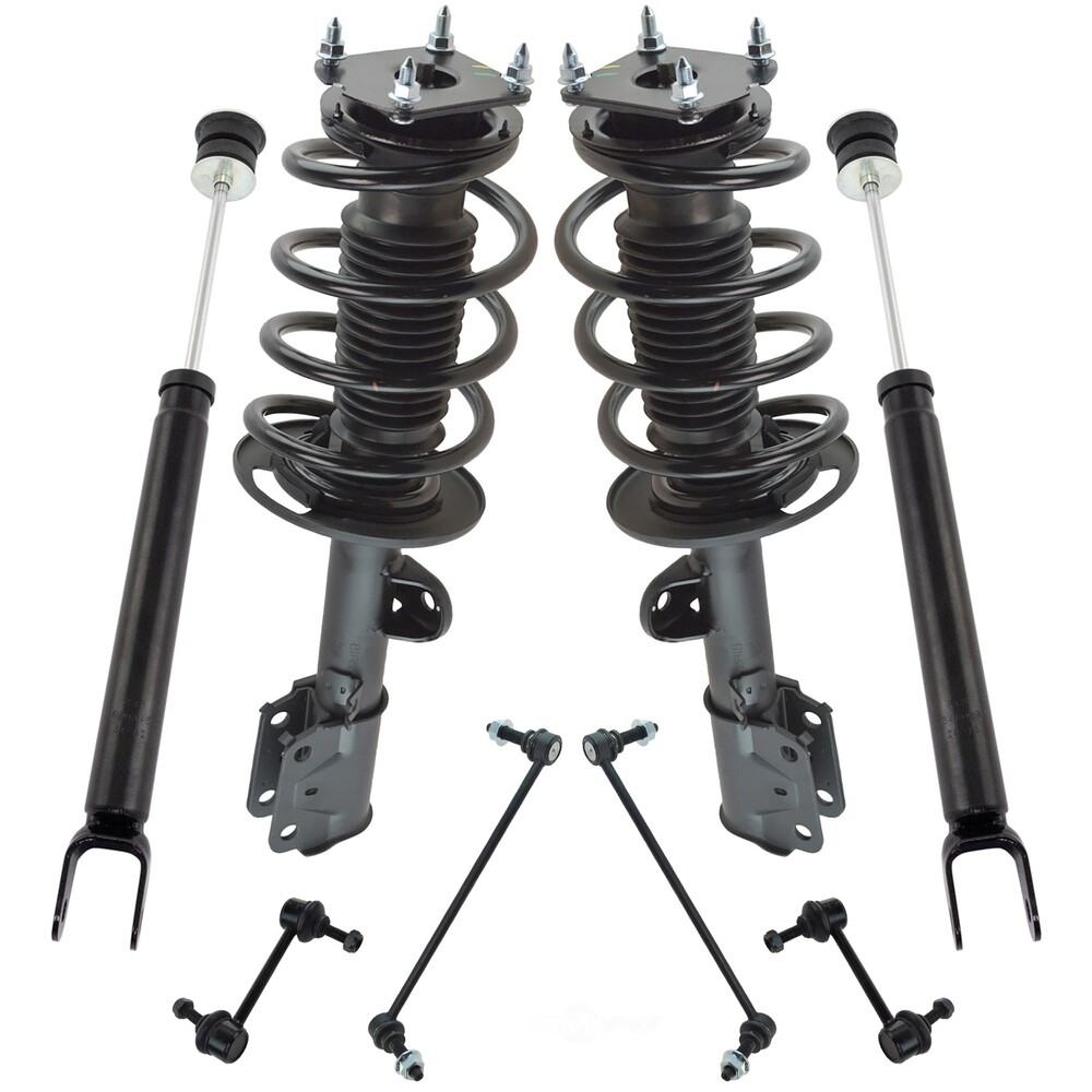 Suspension Kit-8 Piece Complete Strut Assembly and Shock Absorber Kit ...