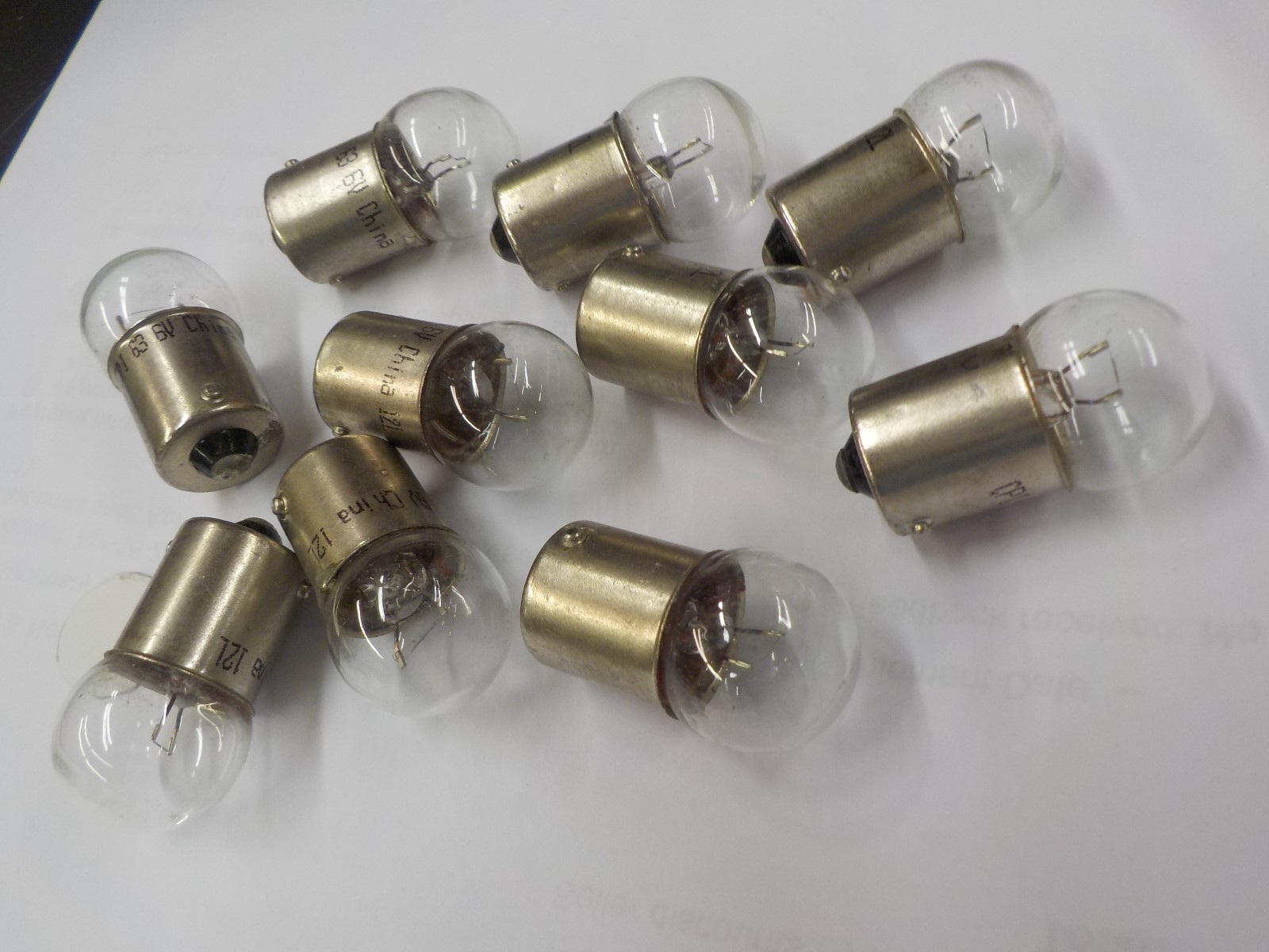 KNUCKLEHEAD-UL-45 "NEW REPO" 6VOLT/#63 DASH BULBS | eBay