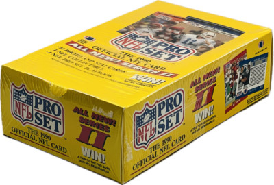 1990 Pro Set Series 2 Football Box Emmitt Smith Rookie Year | eBay