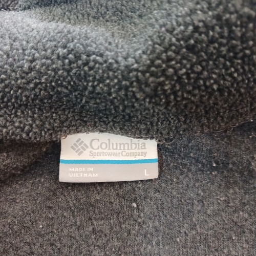 Columbia Sportswear Jacket Men's Large Full Zip Gray Fleece Lined RN ...