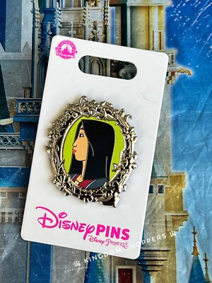 Disney Parks Princess Portrait Silver Frame Mulan OE Pin | eBay