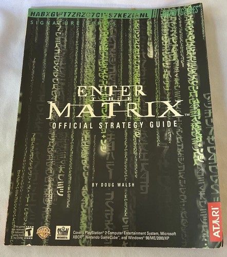 Enter the Matrix Signature Series Strategy Guide W/FOLDOUT | eBay