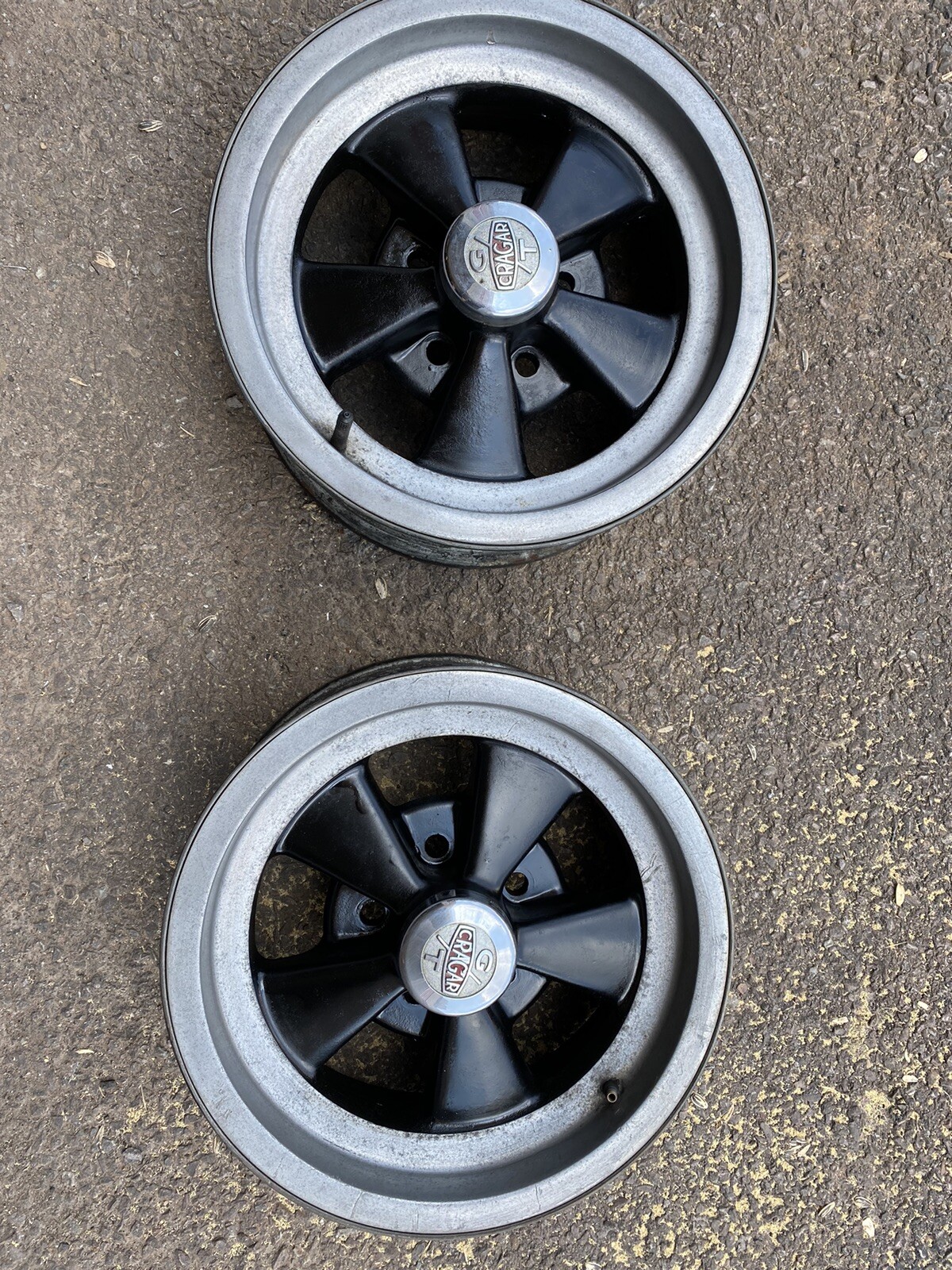 VINTAGE CRAGAR G/T GT 14x6 WHEELS 5X4.5 BC Ford Mopar | eBay