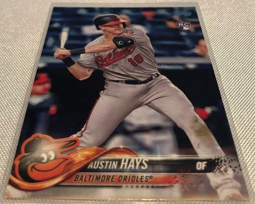 2018 Topps Baseball Series 1 Austin Hays Baltimore Orioles rookie card ...