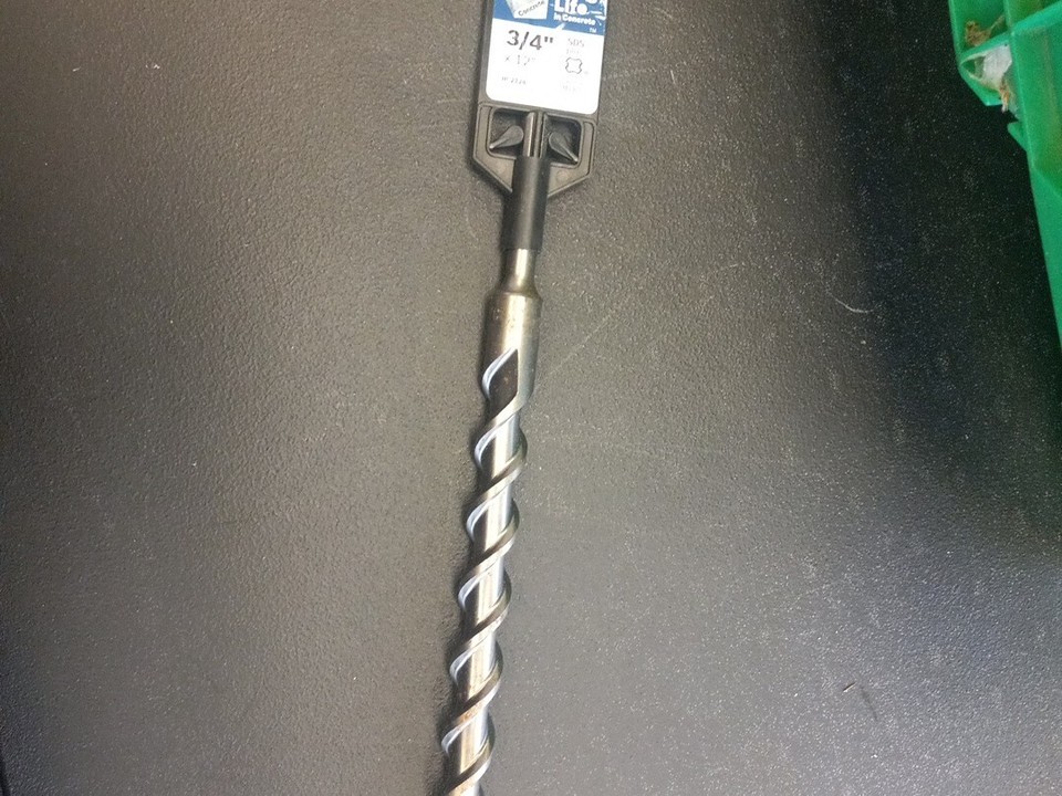 Bosch HC2124 3/4" x 12" Bulldog Tough SDS Plus Rotary Hammer Drill Bit ...