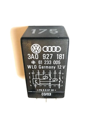 VW Volkswagen Audi Relay 3A0927181 #175 Starter Relay OEM | eBay