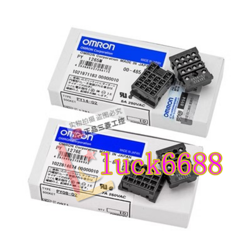 1PC NEW OMRON Relay Socket Base PY08-02 #LM- | eBay