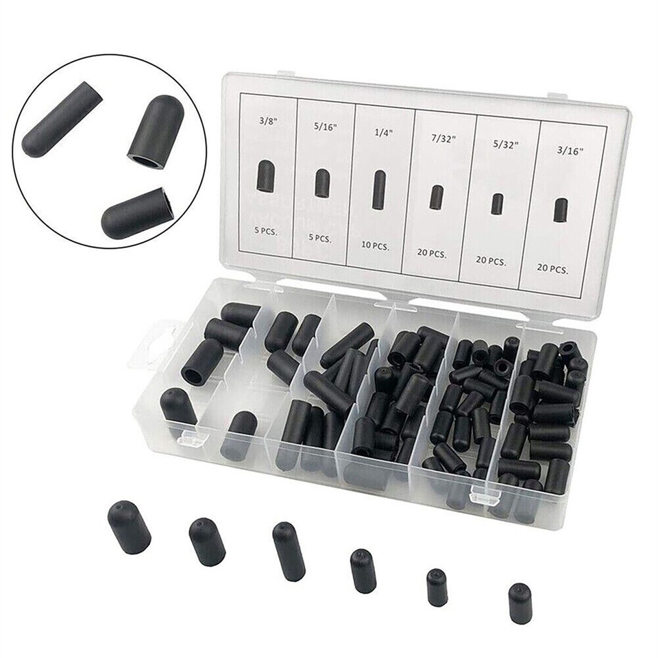 Vacuum Line Cap Silicone Hose Cap Block Off Assortment kit For ...